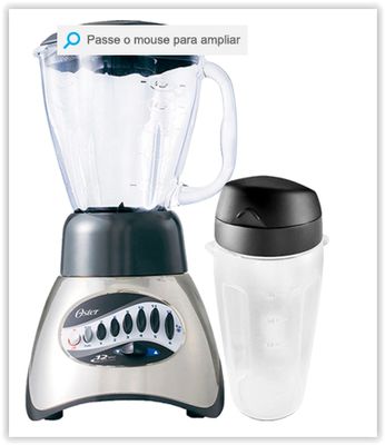 Saindo por R$ 95: [Submarino] Liquidificador Oster 6826 12 Velocidades ...