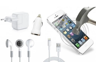 Por R$ 40,00: [Peixe Urbano] Kit para I Phone 4,5 e 6 Carregador 3 em 1 ...