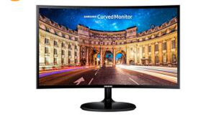 Saindo por R$ 849: FRETE GRÁTIS | Monitor Curvo Full Hd Samsung Led 24 ...