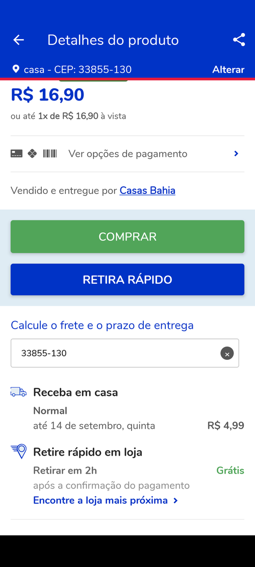 Por R$ 16,90: Conjunto de Copos Nadir Prosa 300ml - 6 peças | Pelando