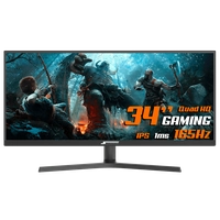 Saindo por R$ 1.999,00: Monitor Gamer SuperFrame Vision Ultra, 34 Pol ...