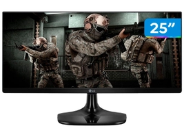 Por R$ 899: Monitor Ultrawide LG 25UM58G 25- Full HD HDMI 75Hz 1ms ...