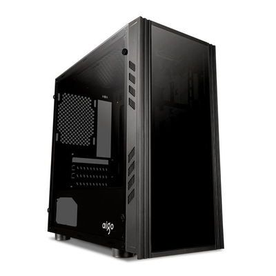 Saindo por R$ 199: Gabinete Gamer Aigo Black Technology Mini Preto | Pelando