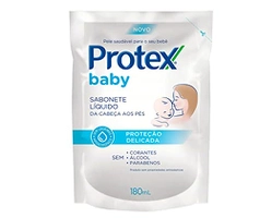 Por R$ 5,70: Sabonete Líquido Infantil para bebês Protex Baby Delicate ...
