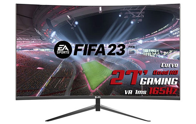 Saindo por R$ 799: Monitor Gamer Ninja Rinnegan, 27 Pol, Curvo, Quad HD ...