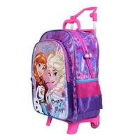 Por R$ 113: [PRIME] Mala Escolar G com Rodinhas Disney Frozen, 41 x 30 ...