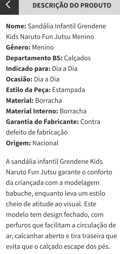 Por R$ 32,39: Sandália Infantil Grendene Kids Naruto Fun Jutsu Menino ...