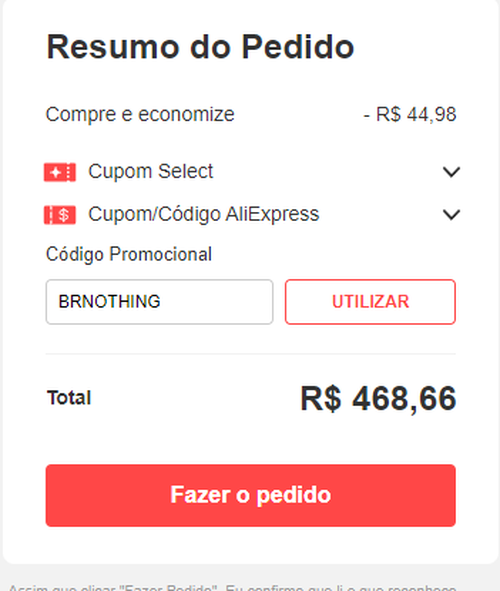 Por R$ 468: Fone de Ouvido Nothing Ear (1) TWS com Cancelamento de ...