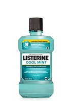 Por R$ 12,94: Enxaguatório Bucal Cool Mint, Listerine, L 500Ml P 350Ml ...