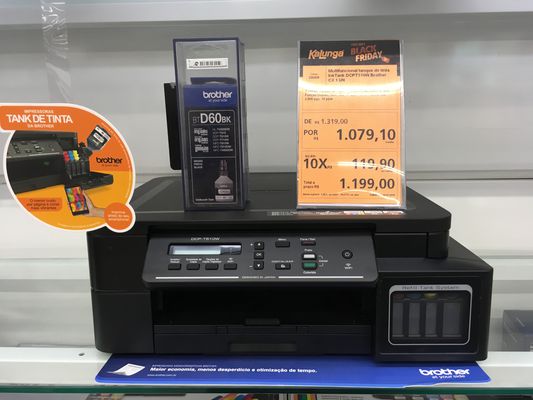 Saindo por R$ 1.079: Impressora Multifuncional Brother DCP-T510 | R ...