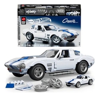 Por R$ 399: Blocos de montar Mattel Corvette Grand Sport 1963 com 918 ...