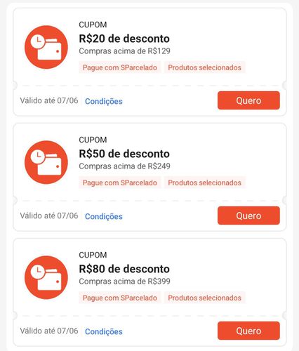 ATÉ R$80 OFF COM O CUPOM SHOPEE | Pelando