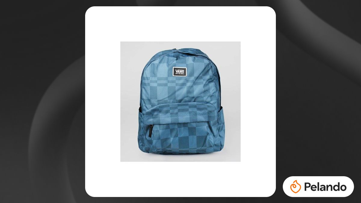Por R$ 164: Mochila Vans Old Skool H20 Checker Azul - Vans - Nohall ...