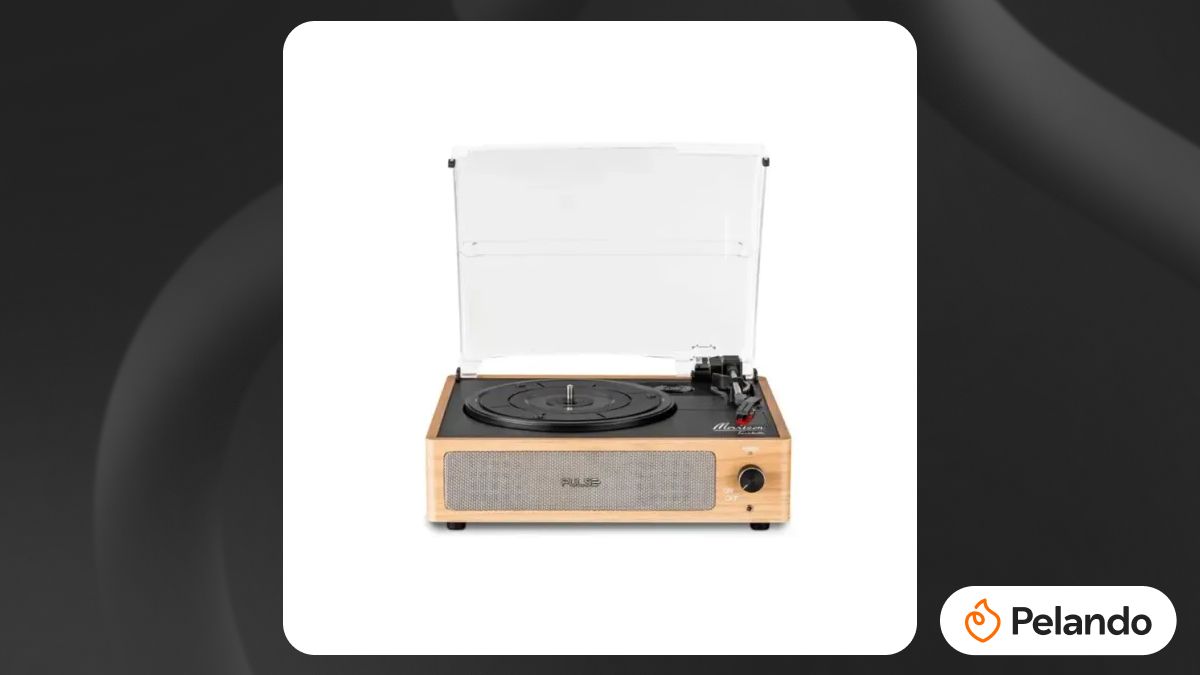 Por R$ 493: [Primeira Compra] Vitrola Retrô Pulse Morrison 10W RMS ...