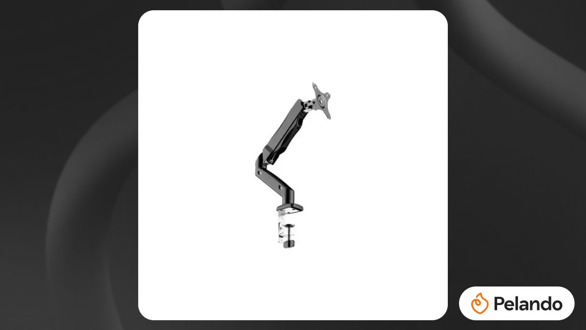 Por R$ 119: Suporte de Monitor KABUM! essentials SME200, Articulado, Pistão a gás, Monitores de ...