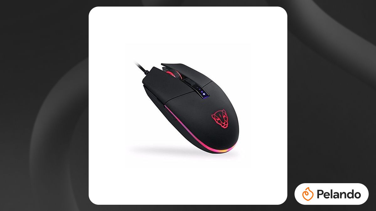 Por R$ 79,99: Motospeed V50 Mouse RGB Gamer com Macro, Preto | Pelando