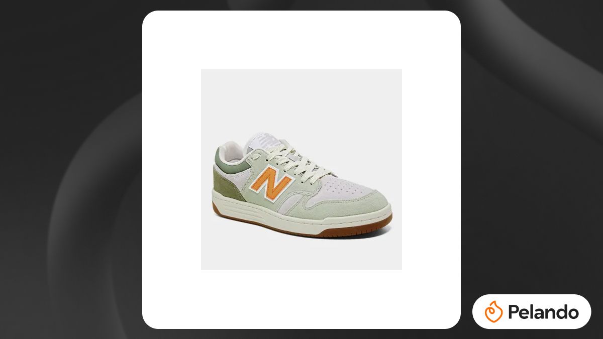 Por R$ 234: Tênis New Balance 480 Low Masculino | Pelando