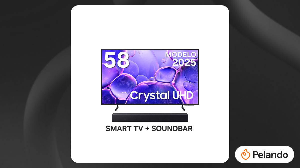 Por R$ 2.510: [MELI+] COMBO: Samsung Smart TV 58 Polegadas Crystal UHD ...