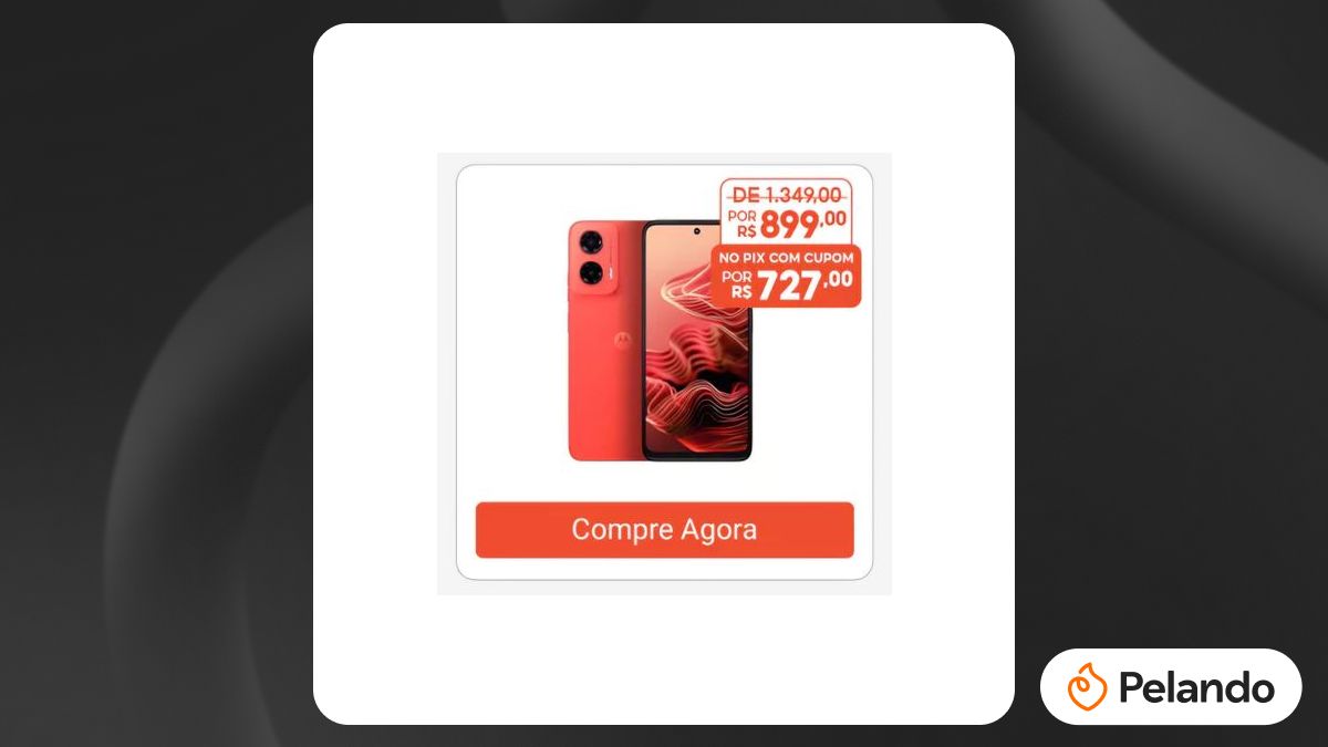 Por R$ 727: Moto G35 256gb por R$ 727! | Pelando