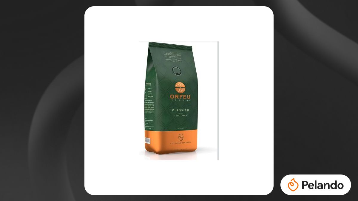 Por R$ 107: [REC] Orfeu Café Clássico em Grãos, 100% Arabica, Torra ...