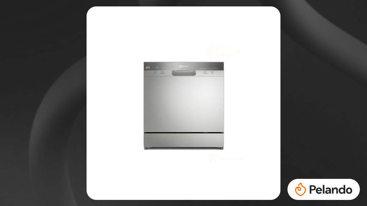 Por R$ 1.880: Lava-Louças Electrolux Inox com 08 Serviços, 07 Programas ...
