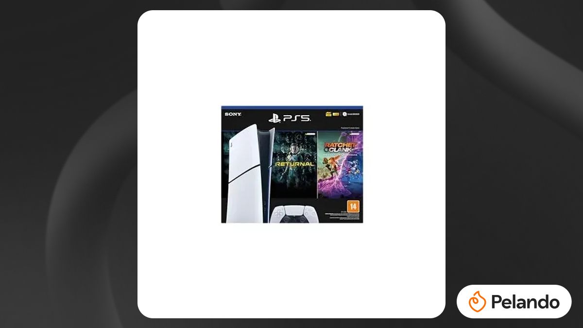 Por R$ 3.244: [APP] PlayStation®5 Slim Edição Digital com 2 Jogos | Pelando