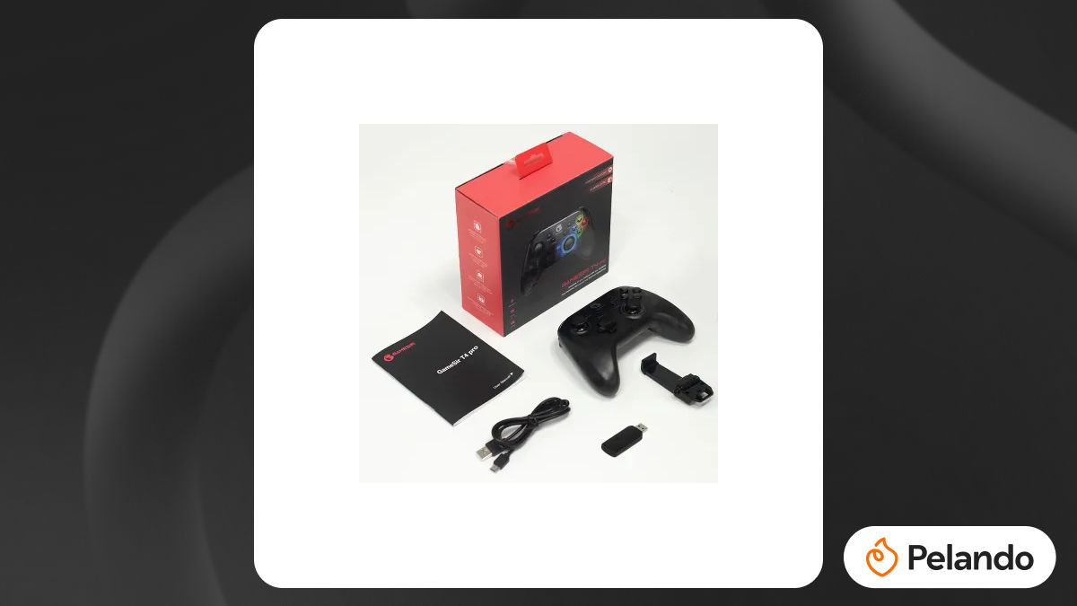 Por R$ 145: Controle Gamepad Gamesir t4 pro 2.4g sem fio, bluetooth ...