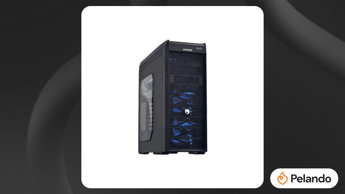 Por R$ 347: [TerabyteShop] Gabinete Gamer PCYES Bizon Mid Tower C/5 ...