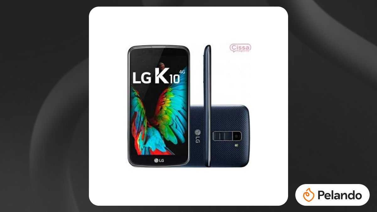 Por R$ 699: [Cissa Magazine] Smartphone LG K10 TV Dual 4G K430TV Desbloqueado Azul Índigo | Pelando