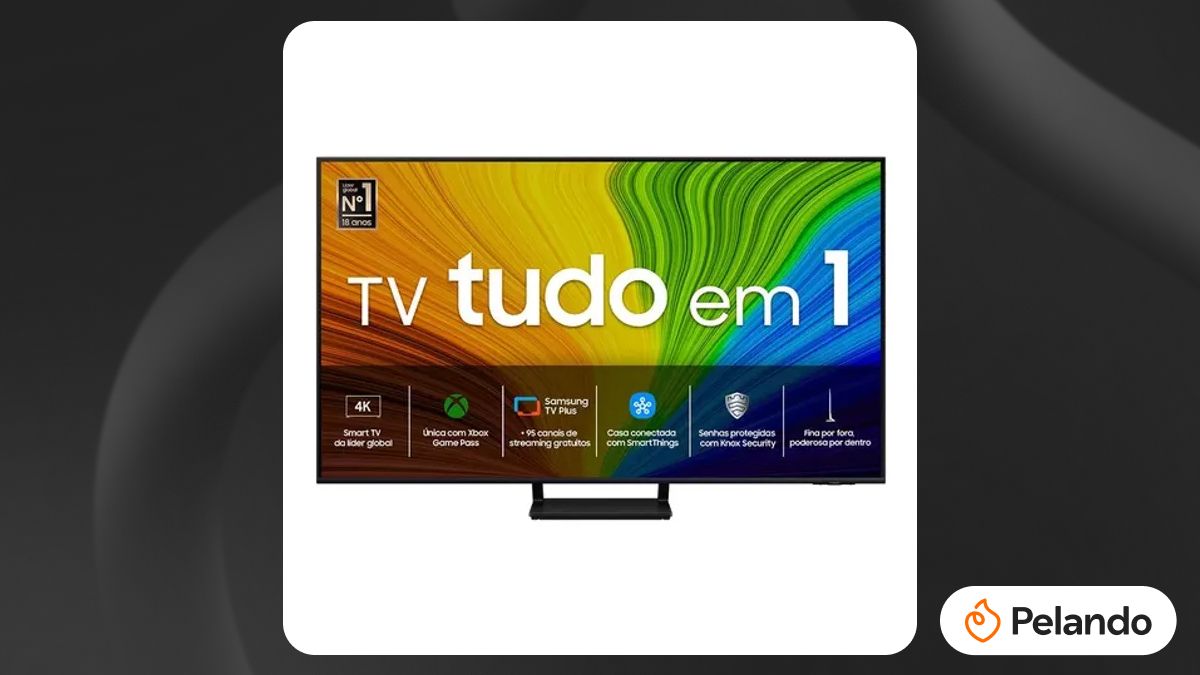 Por R$ 2.956: Samsung Smart Tv 55 Polegadas Qled 4k, Gaming Hub ...