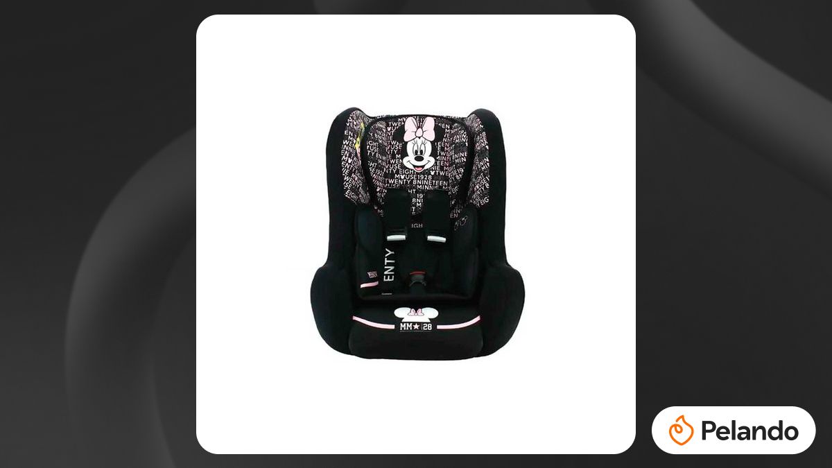 Por R$ 249: Cadeirinha para Auto Team Tex Disney Trio Minnie Mouse ...