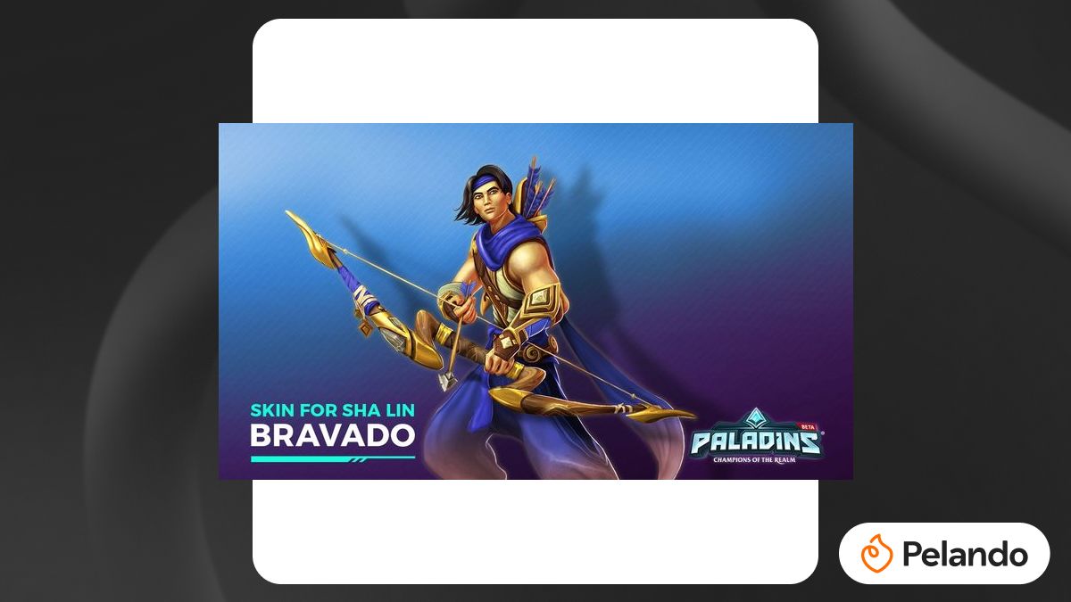 Grátis: PALADINS : Skin Sha Lin Bravado | Pelando