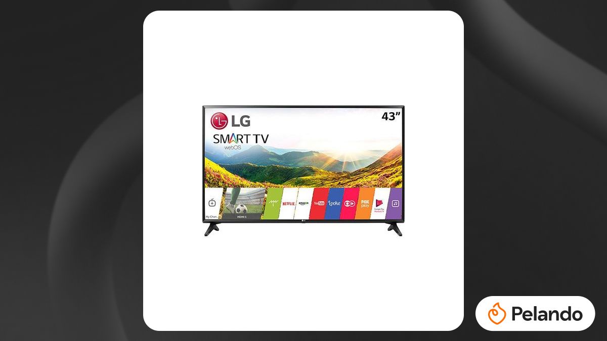 Por R$ 1.624: Smart TV LED 43" LG 43lj5500 Full HD com Conversor ...