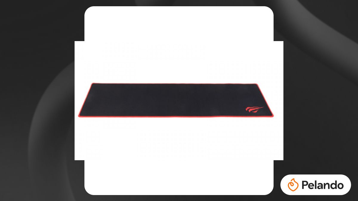 Por R$ 43,00: Mousepad Gamer Havit Magic Eagle Large, Preto/Vermelho ...