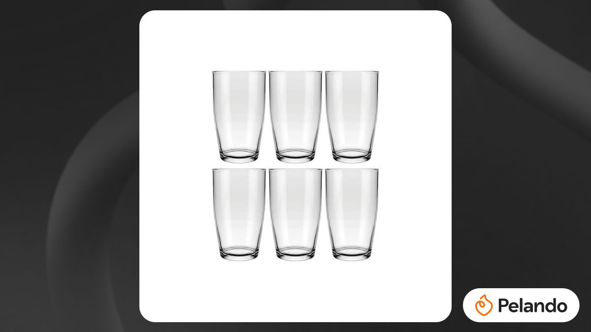 Por R$ 16,90: Conjunto de Copos Nadir Prosa 300ml - 6 peças | Pelando