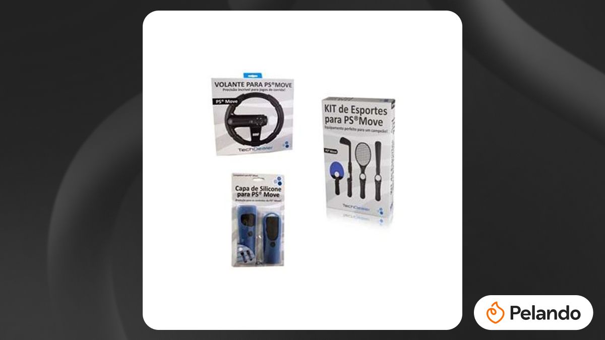 Por R$ 60,00: Kit de Esportes Tech Dealer para PS Move 10405 - R$ 60 ...
