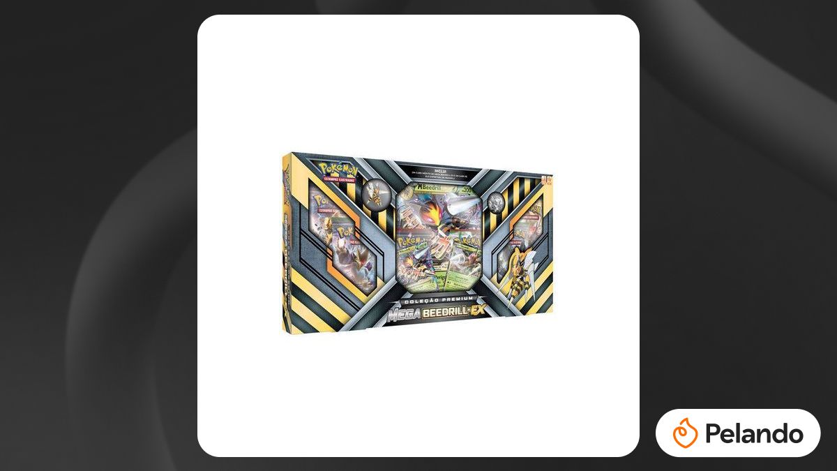 Por R$ 50,00: Jogo Deluxe - Box Pokémon - Coleção Premium - Mega ...