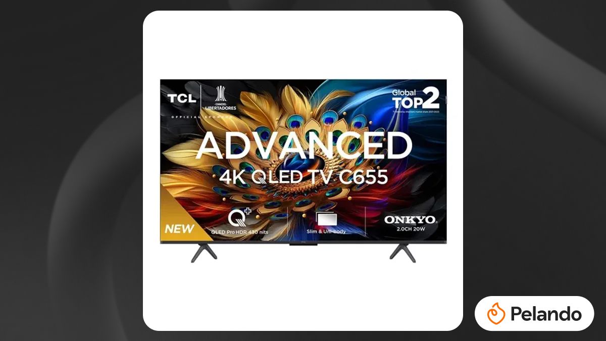 Por R$ 2.799: TCL Smart TV Advanced 4K QLED PRO 55 C655 Google Tv Dolby | Pelando