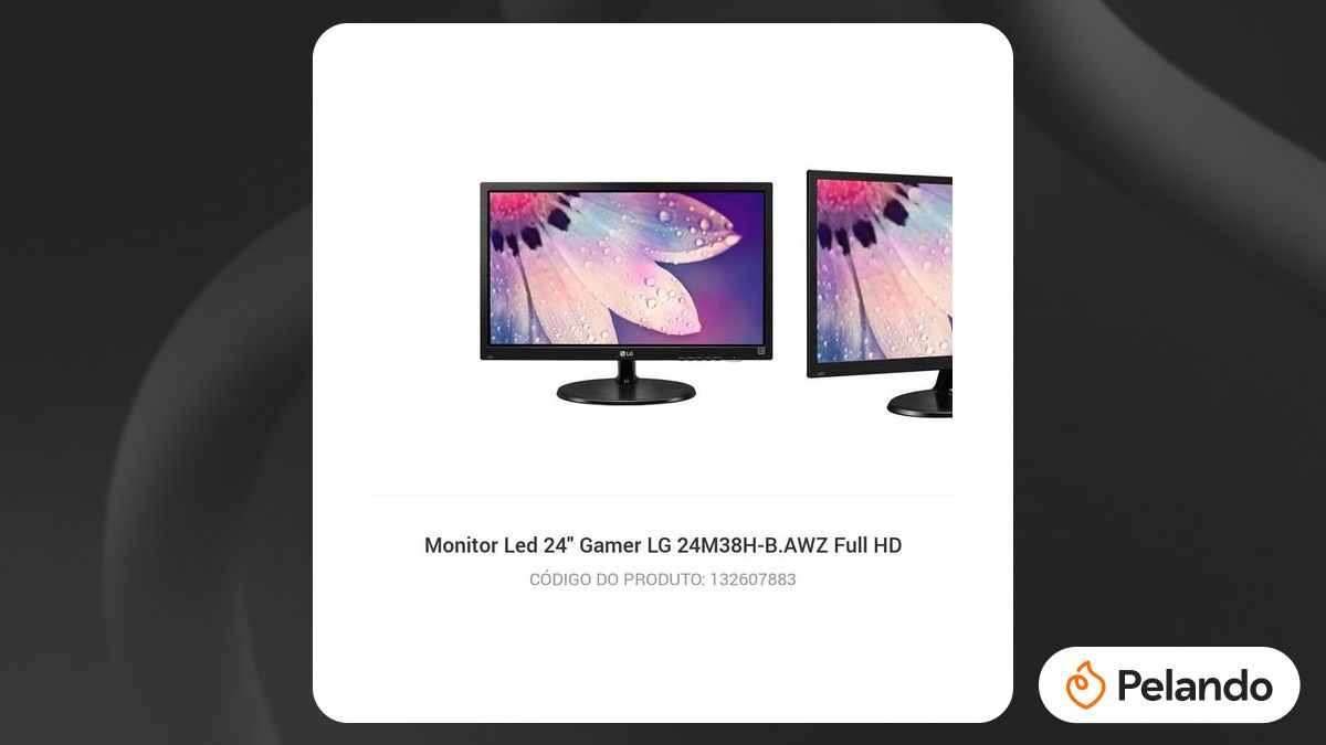 Por R$ 555: Monitor LG 24'' Full HD 5ms de resposta | Pelando