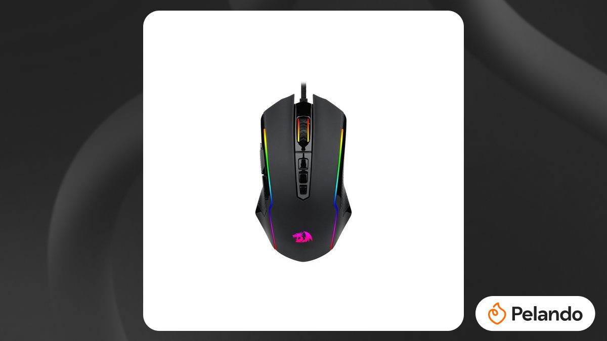 Por R$ 79,9: Mouse Gamer Redragon Ranger Basic, Preto - M910-K | Pelando