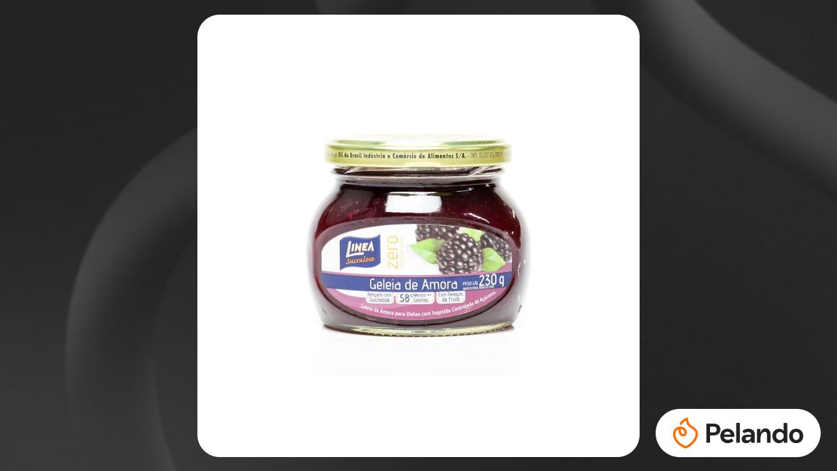 Por R$ 5,00: [Rappi Fortaleza] Geleia Diet Linea 230g - R$5 | Pelando