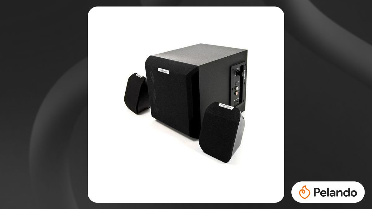 Por R$ 129: EDIFIER X100 CAIXAS DE SOM 2.1 15W RMS BIVOLT | Pelando
