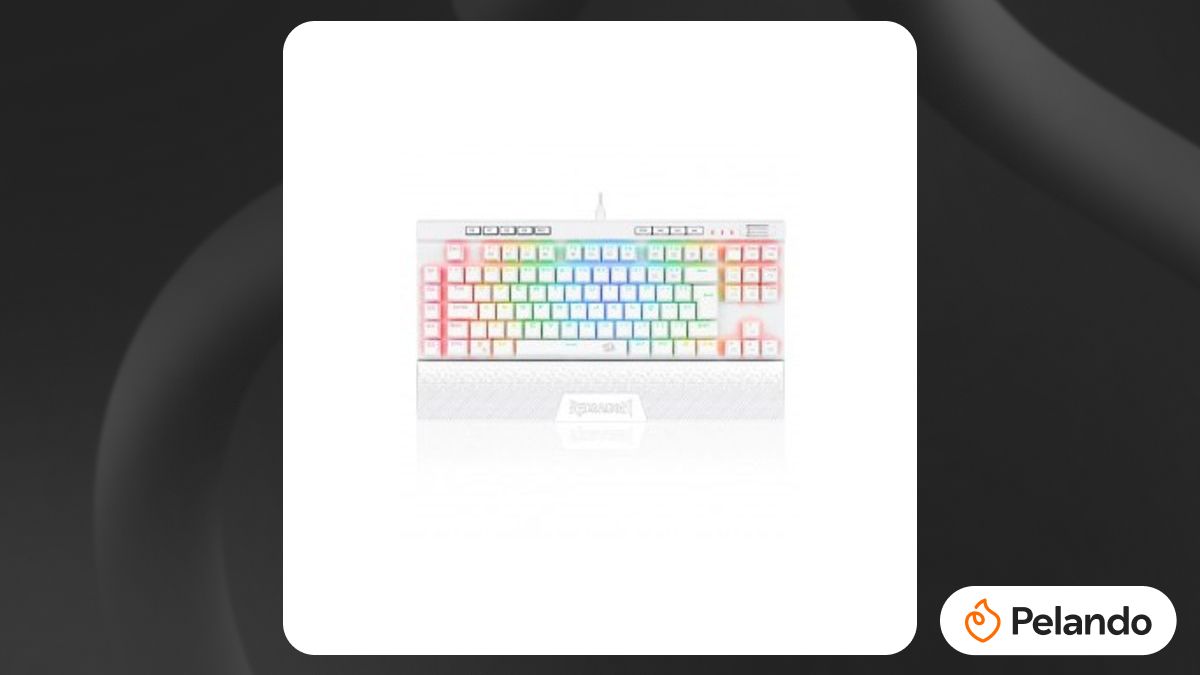 Por R$ 299: Teclado Mecânico Gamer Redragon K587 Magic-Wand Pro RGB, Switch Blue, White, ABNT ...