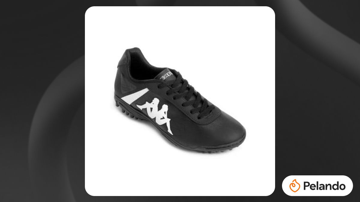Por R$ 50,00: Chuteira Society Kappa Torpedo Masculina - Preto - R$50 ...