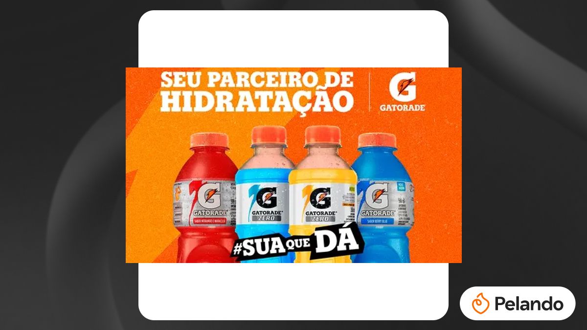 Grátis: Seu parceiro de hidratação Gatorade - Ganhe sem gastar nada ...