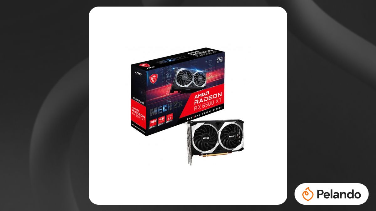 Por R$ 1.559: Placa de Vídeo MSI Radeon RX 6500 XT Mech 2X, OC, 4GB ...