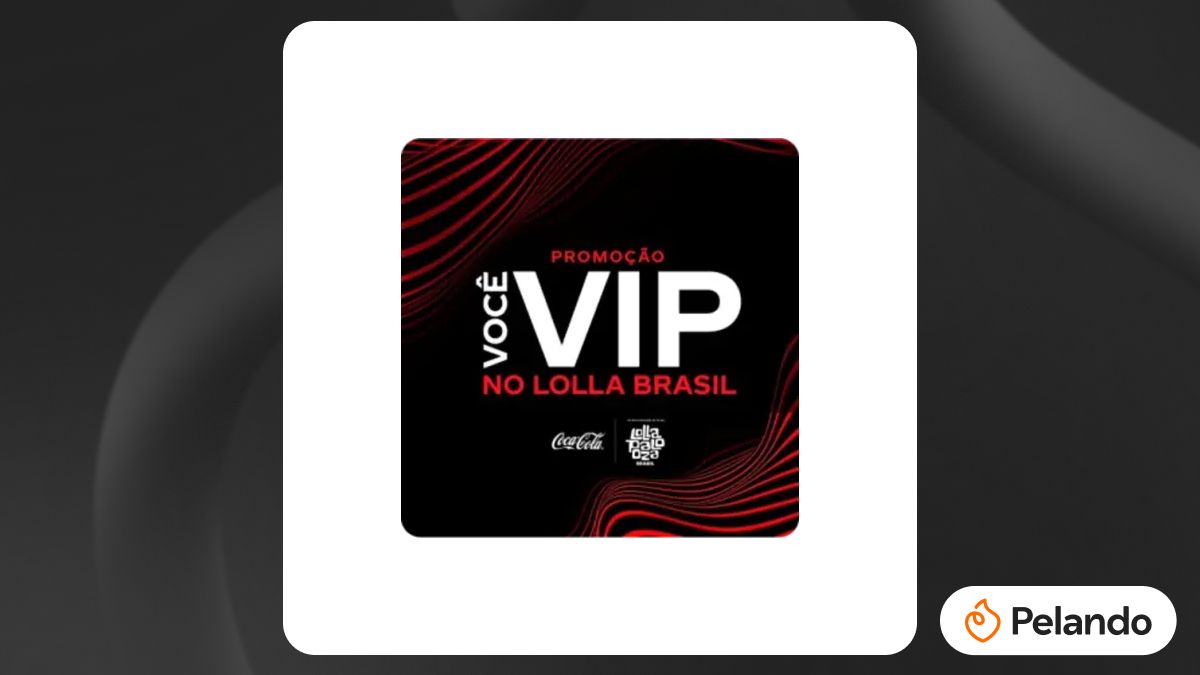 Grátis: Promoção Coca-Cola | Você VIP no Lollapalooza - Cadastre-se e ...