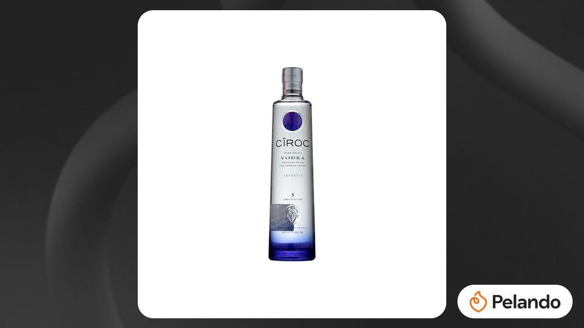 Por R$ 120: [BH] Vodka Francesa Ciroc Garrafa 750ml | R$119,90 | Pelando