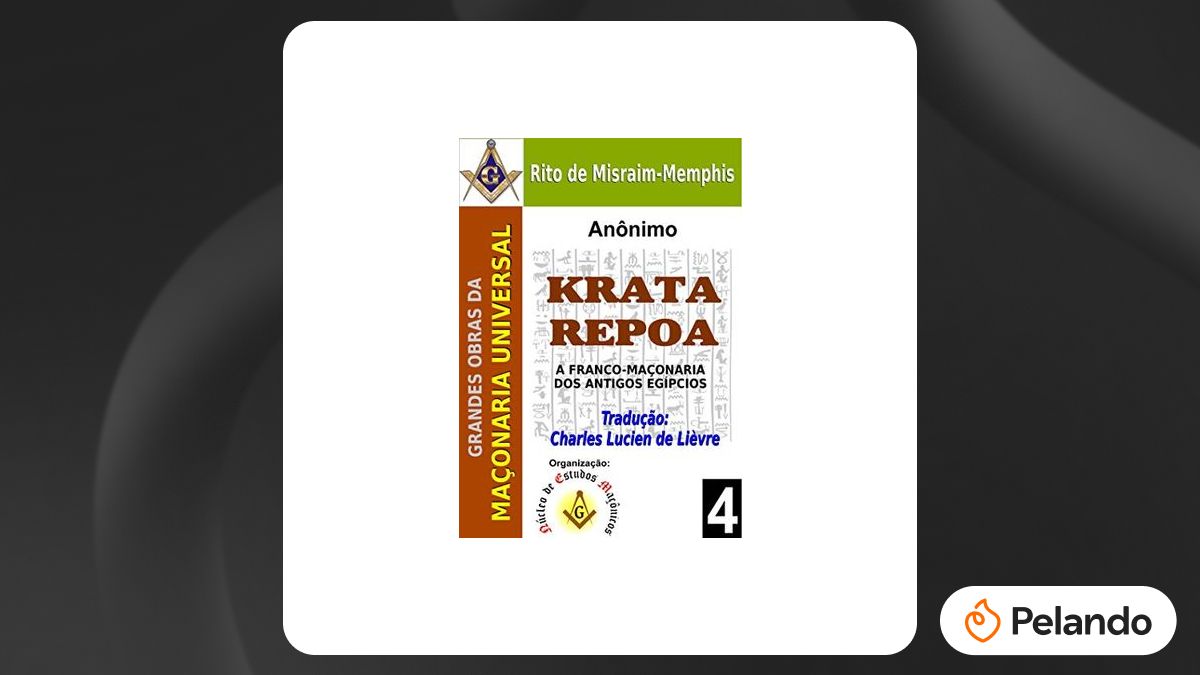 Grátis: E-book grátis - KRATA REPOA: As Iniciações nos Antigos ...