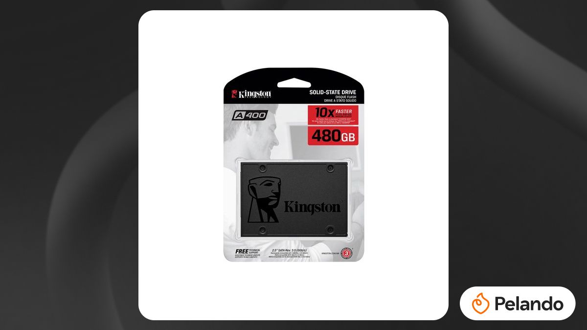 Por R$ 268: [APP/Markplace] SSD Kingston 480GB A400 | R$268 | Pelando